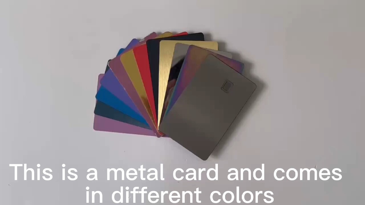 Customizable 24 K Mirror Gold Blank Metal Credit Card Etched Visa Debit ...