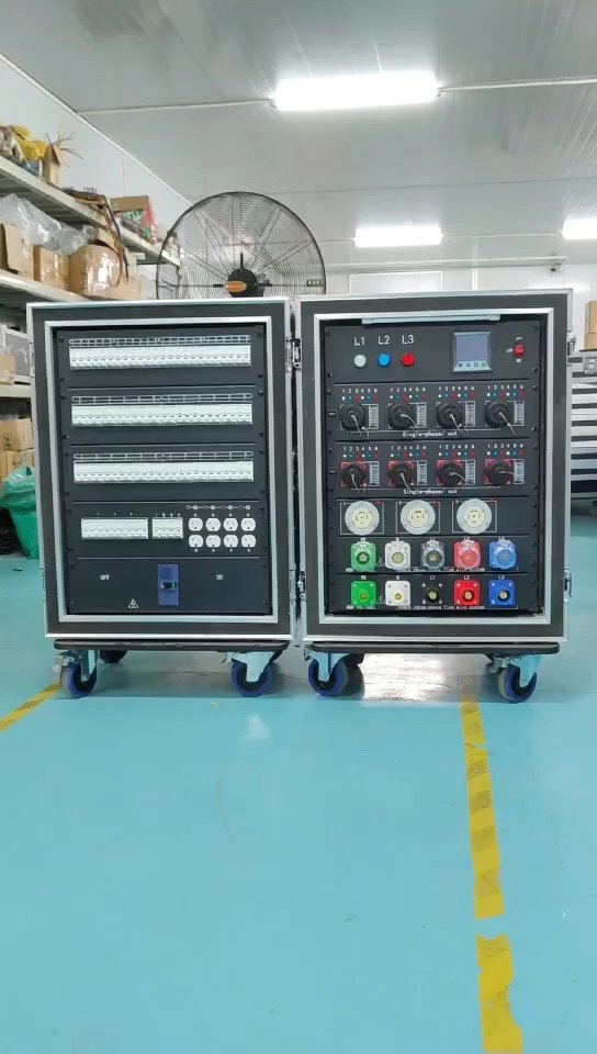 Load Center Power Distribution Board Electrical Distro Box With Socapex ...