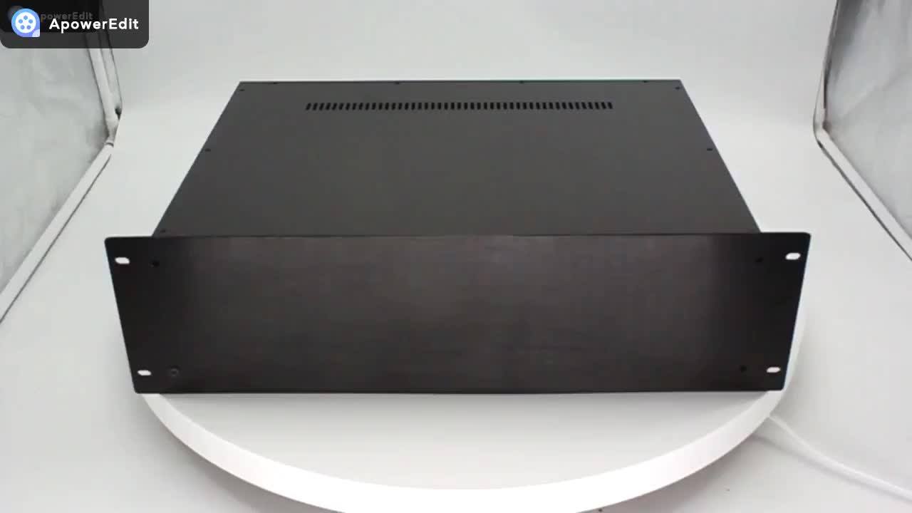 Customized Sheet Metal Box Fabrication Design Black Industrial ...