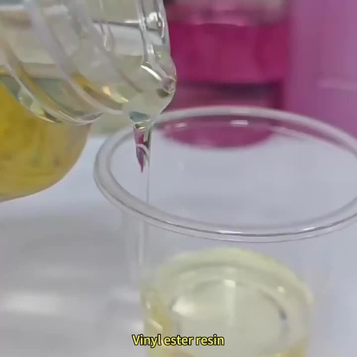 Transparent Light Yellow Liquid Vinyl Ester Resin High Viscosity High ...