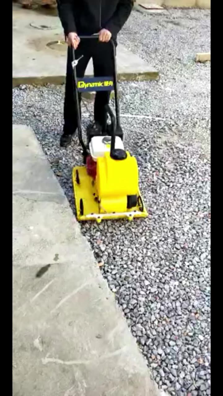 Hand Push Reversible Diesel Plate Compactor Vibration Plate Compactor ...