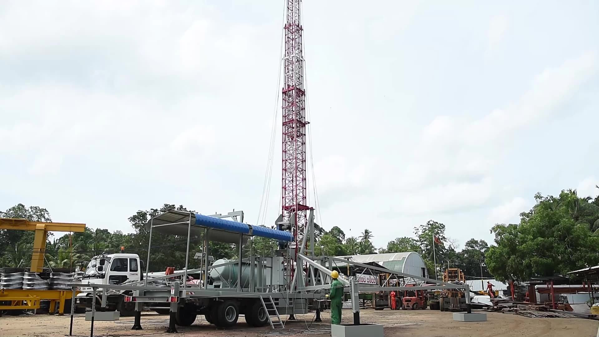 车轮上的电池-重型拖车安装15m 20m 25m 30m 35m 40m 45m 60m高度带rru、mw和gsm天线的格子塔 - Buy ...