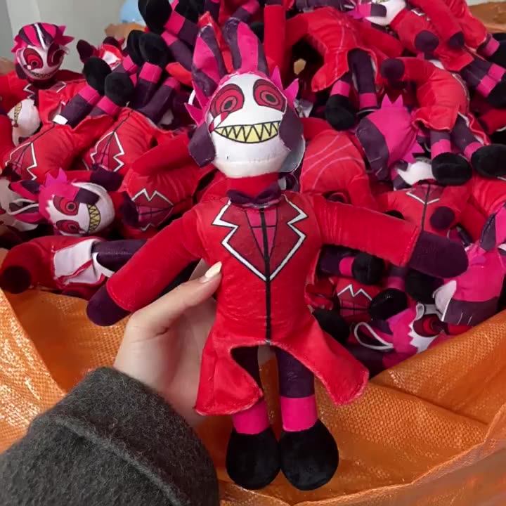 13style Hazbin Hotel Anime Plush Doll Charlie Morningstar Vaggie ...