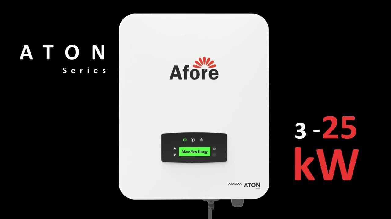 Afore On Grid Series Solar Inverter 4kw 5kw 6kw 7kw 8kw Single Phase Pv ...