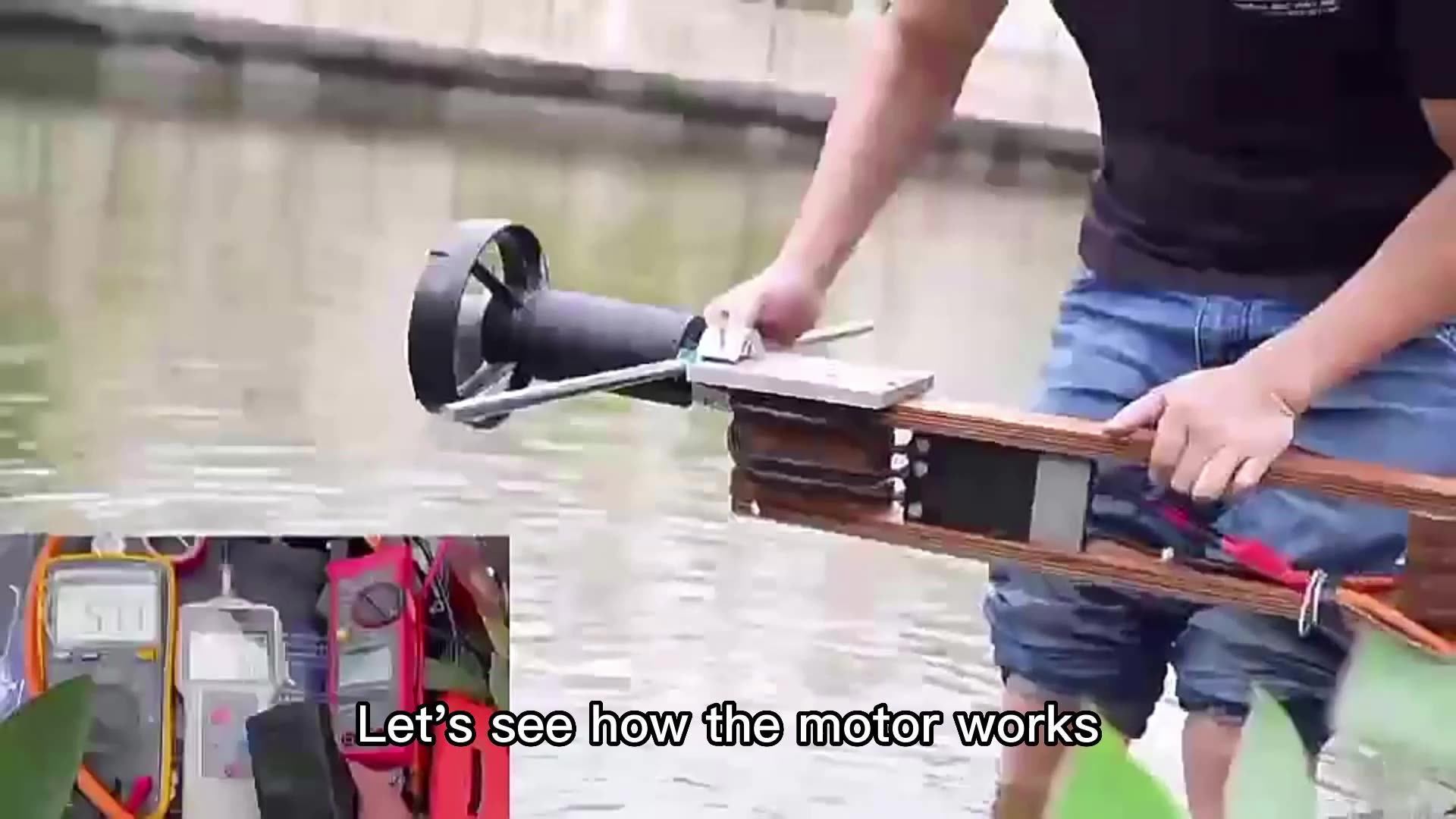 Underwater Thruster Efoil Motor Kit 4kw 6kw 30ah 50ah Surfboard ...