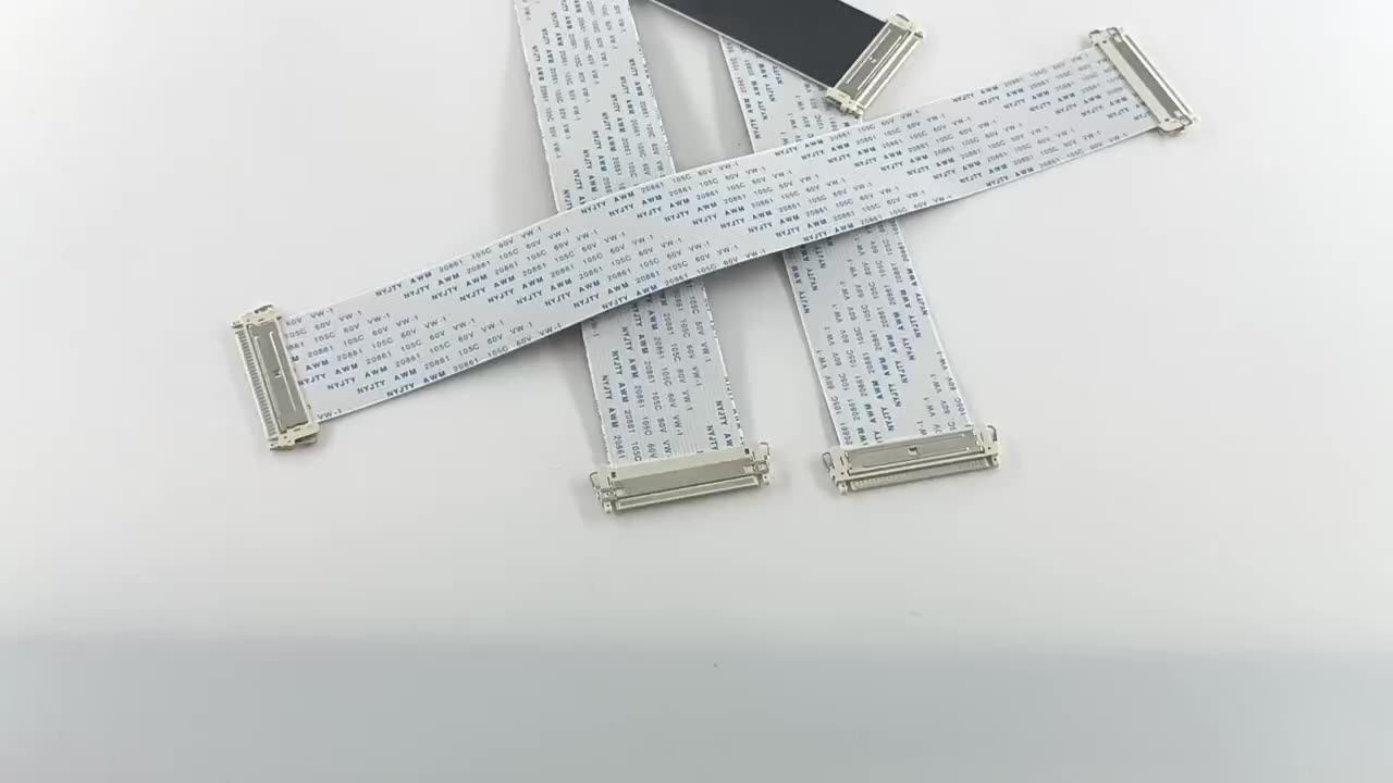 Lcd Screen Flex Cable Lvds Ffc Flexible Flat Cable Fi-re 51pin Ffc ...
