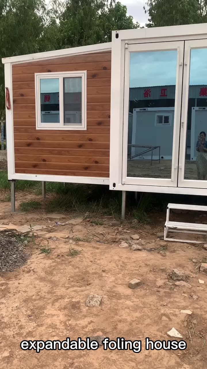 20ft 40ft China Steel Frame Modern Mobile Foldable Prefabricated ...