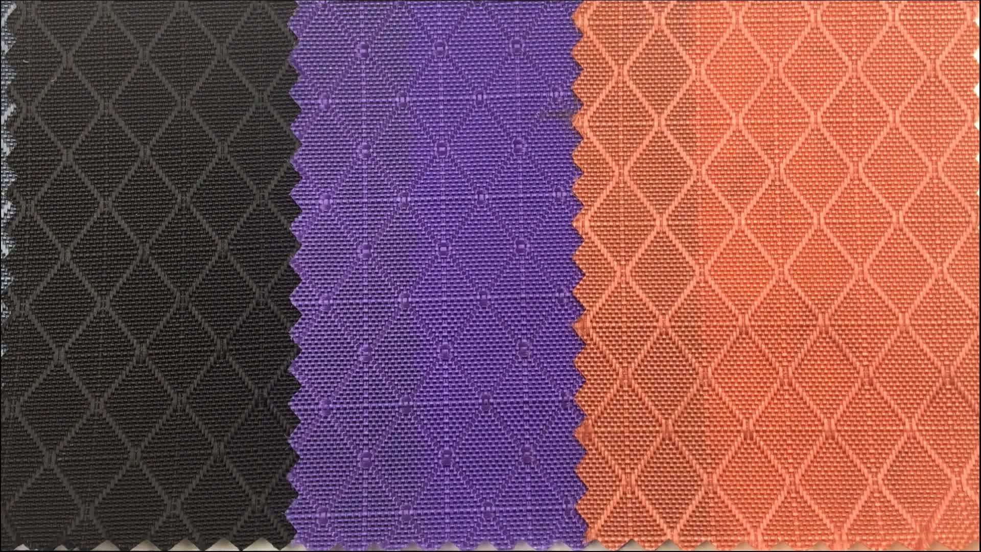 Waterproof Or Water Repellent Diamond Ripstop 400d 420d Nylon Ripstop ...