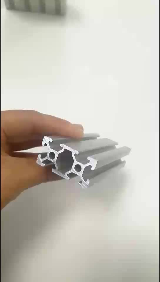 Custom 2040 V Slot Black 20x40mm Aluminum Profile Extruded For Linear ...