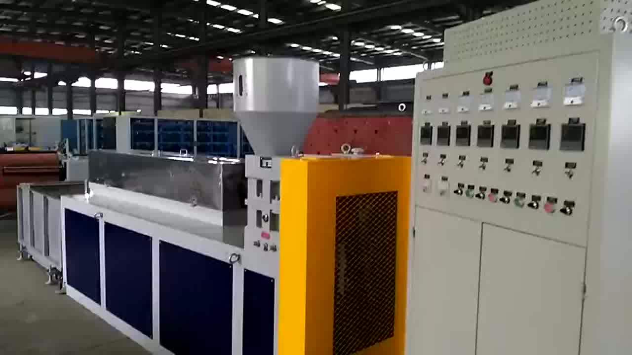 Pp Reinforced Embossed Fiber Making Extrusion Line/ Concrete ...