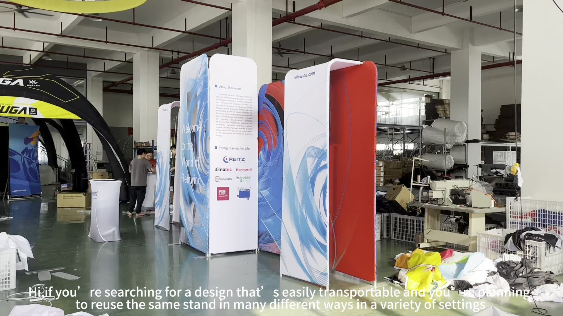 2024 New Style Exhibition Booth Design 3x3 Exhibition Booth Guangzhou ...