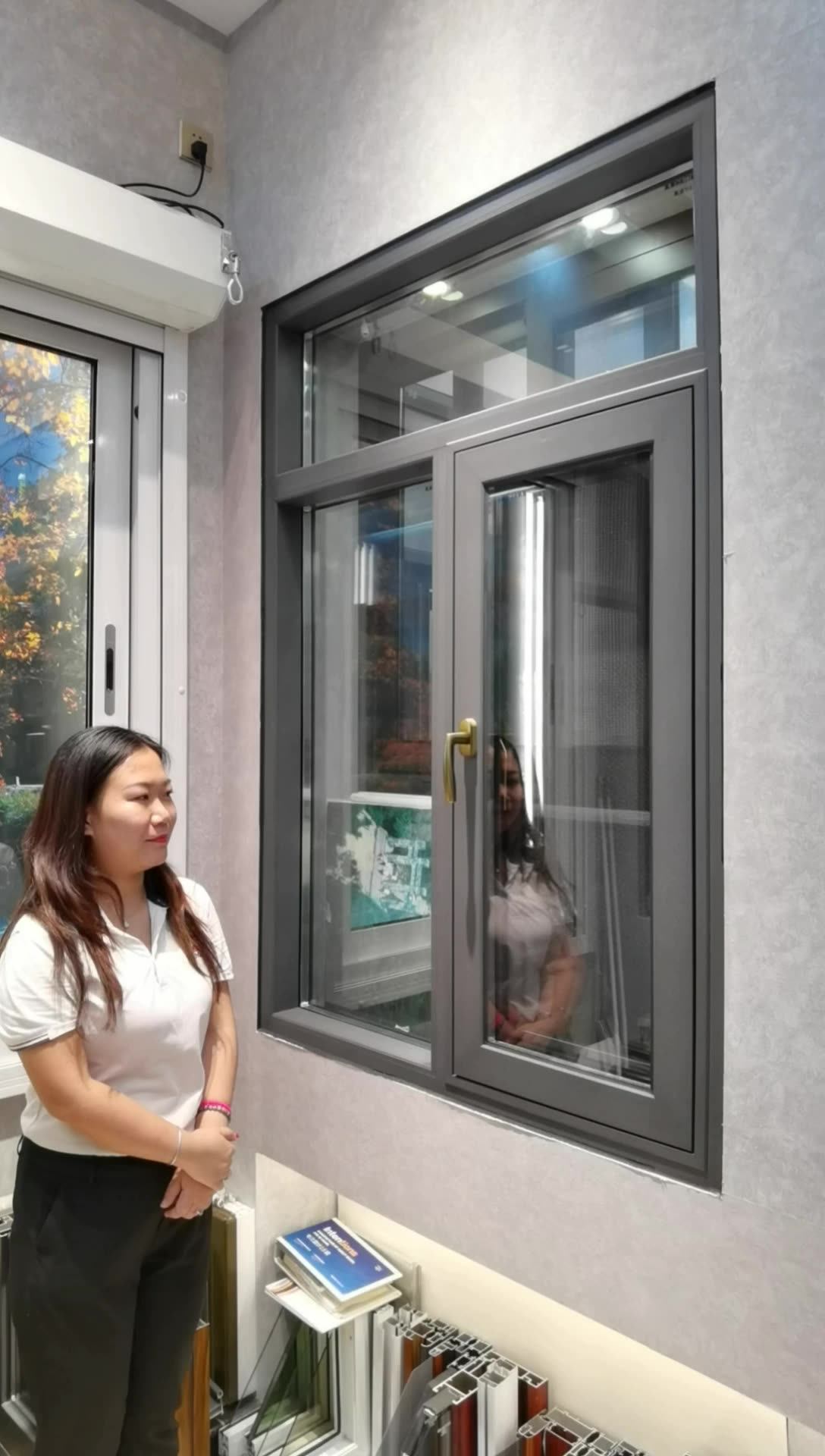 Broken Bridge Aluminium Frame Basement Window Cover Window Screen ...