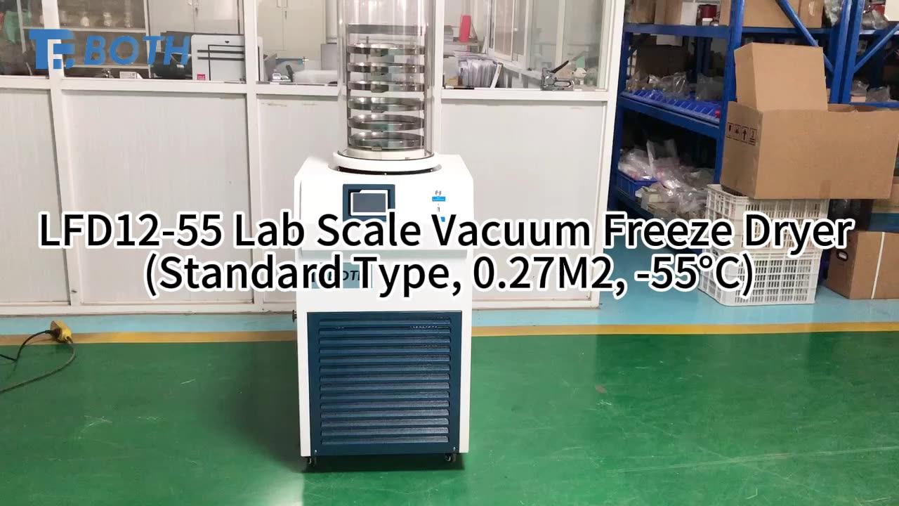 Hospital Lab Cryogenic Vacuum Freeze Dryer Dehydrator Laboratory ...