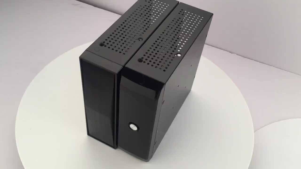 Rgeek C01 Custom Oem Htpc Thin Itx Case Mini Computer Cabinet Hole ...