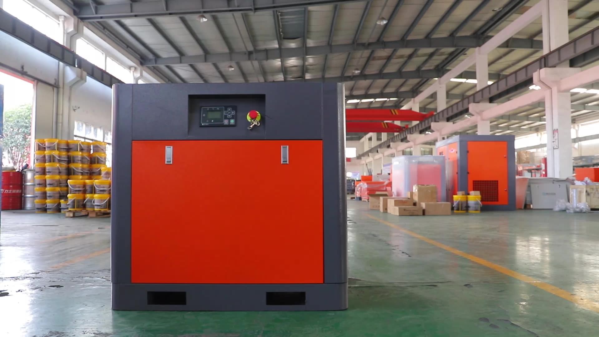 Heavy Duty Screw Type Air Compressor 8bar 7.5kw-37kw Slient Rotary ...