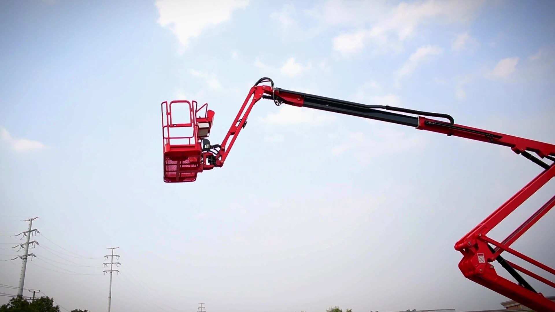 Articulated Boom Lift Work Platform Manlift Articulated Lift Tables ...