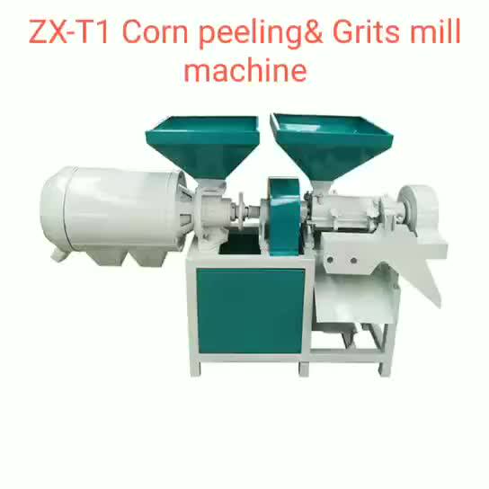 Diesel Engine Maize Grits Making Machine/corn Degerminator And Corn ...