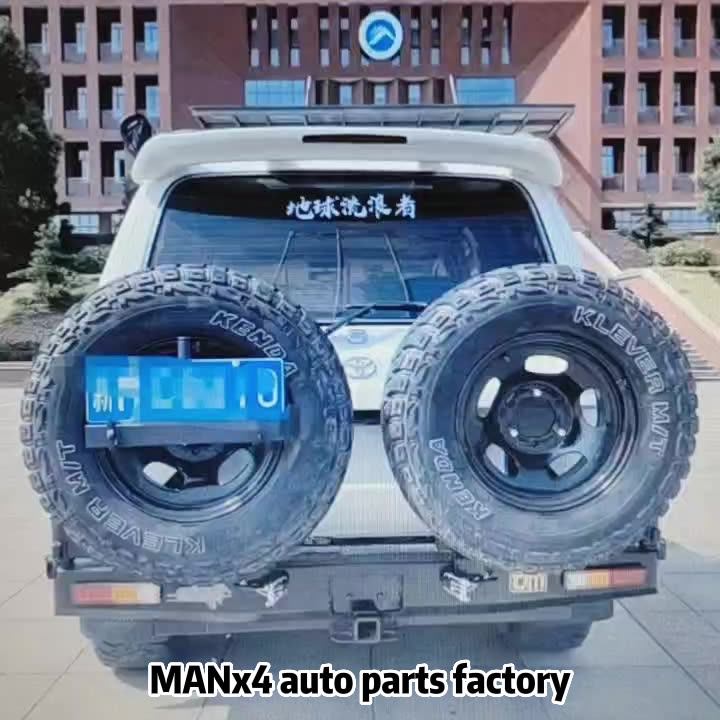 Manx4 Top-level 4x4 Rear Bumper For Toyota Landcruiser Lc80 - Buy Rear ...