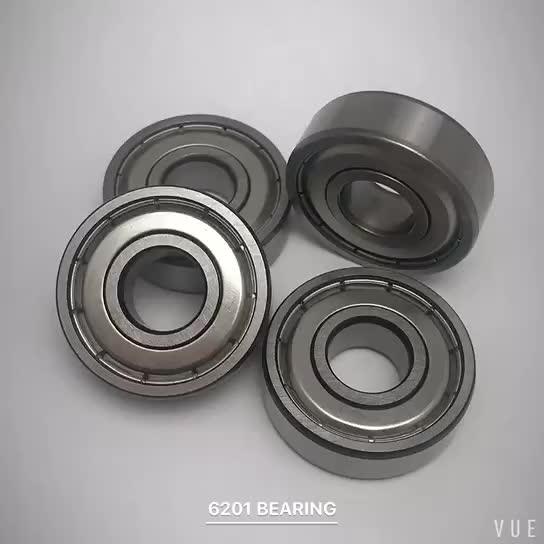 6201 2rs Bearing 12x32x10 Shielded Deep Groove Ball Bearing 6201 2rs ...