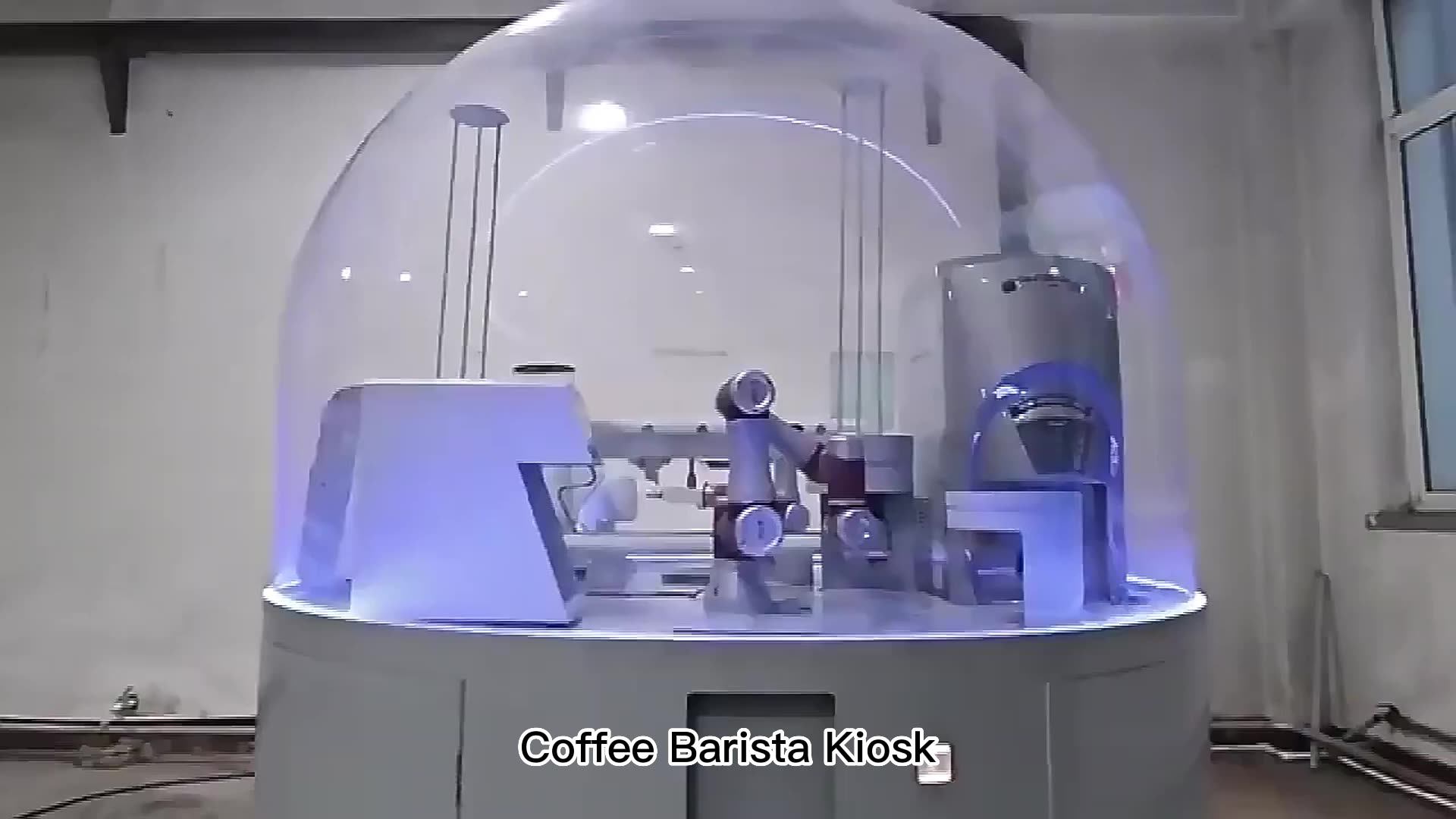 Shopping Mall Cobot Robot Arm Vending Machine Robot Coffee Kiosk - Buy ...