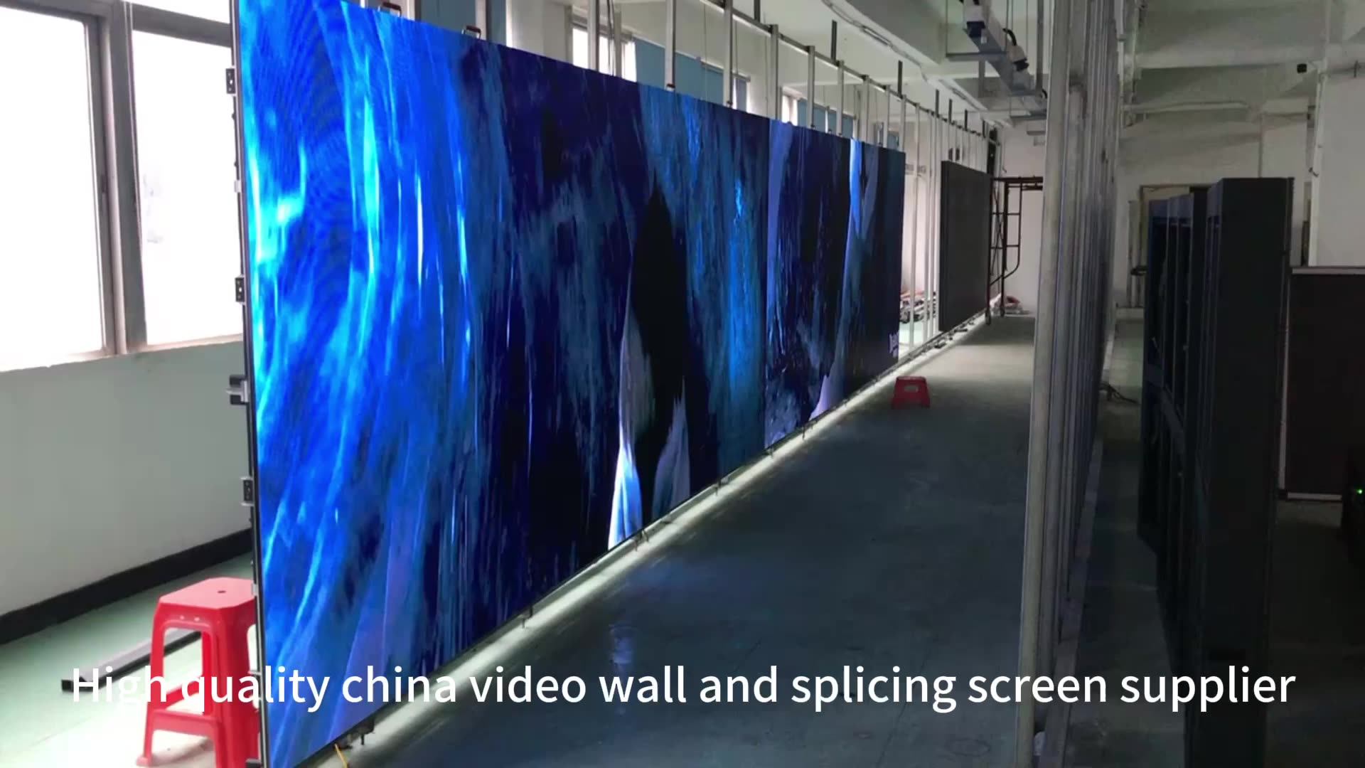 Thin Indoor Fixed P2 P2.5 2mm 2.5mm Led Wall Screen Panel Pantalla Led ...