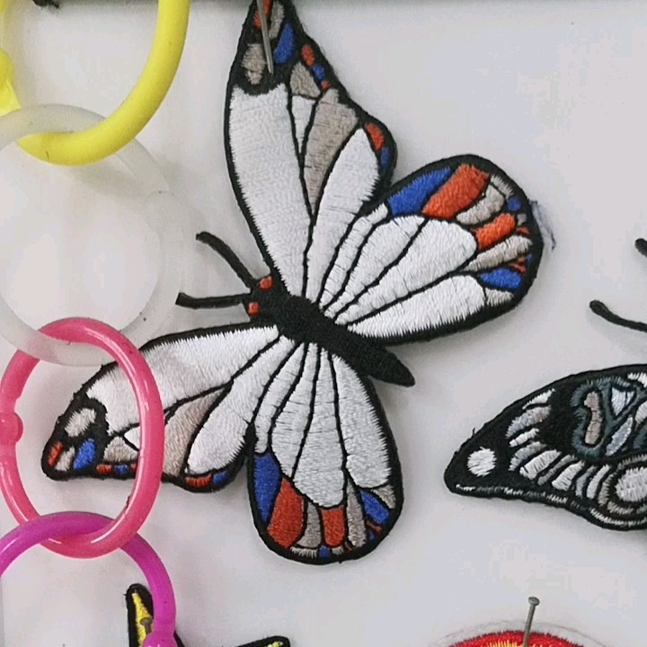 10pcs Heat Press Custom Badge Embroidery Patch Iron On Patch Applique ...