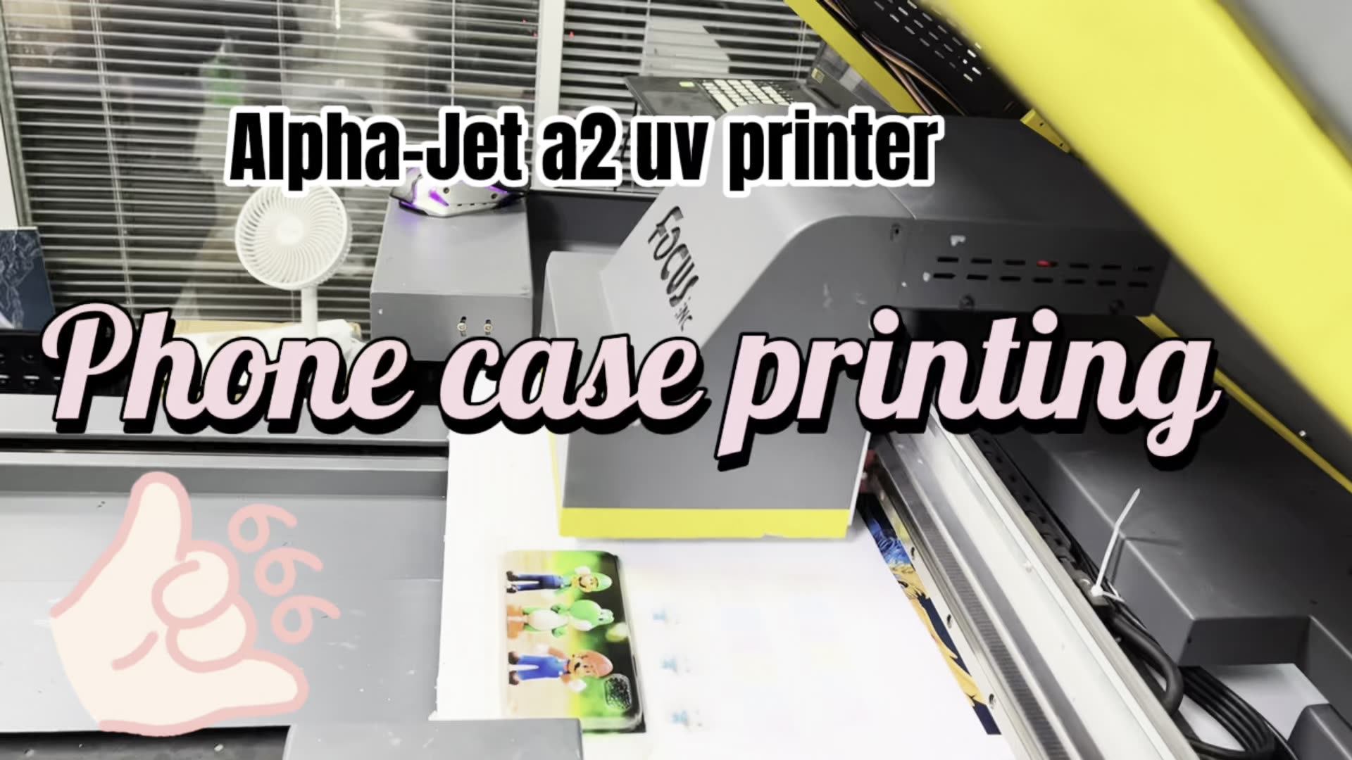 Focusinc Alpha-jet A2 Uv Printing Phone Case Machine 6040 Best Uv ...