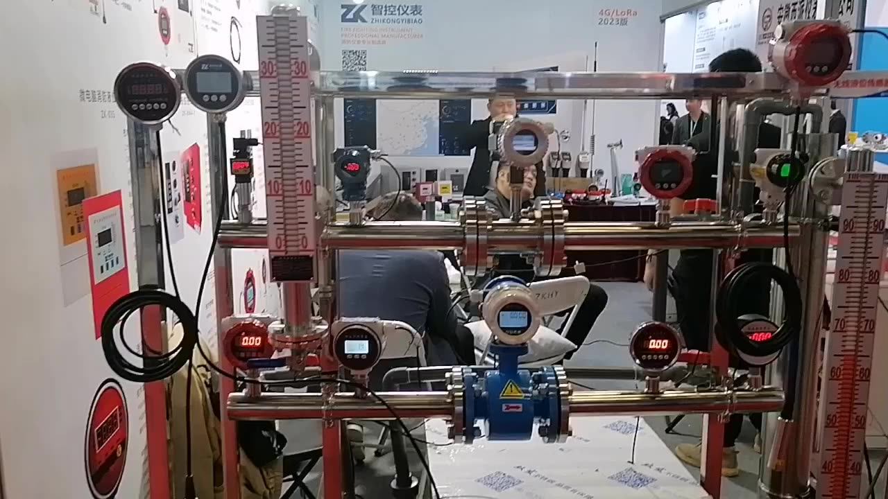 Abb Flowmeter Flow Meter Smart Water Digital Flow Meter Sewage Liquid ...