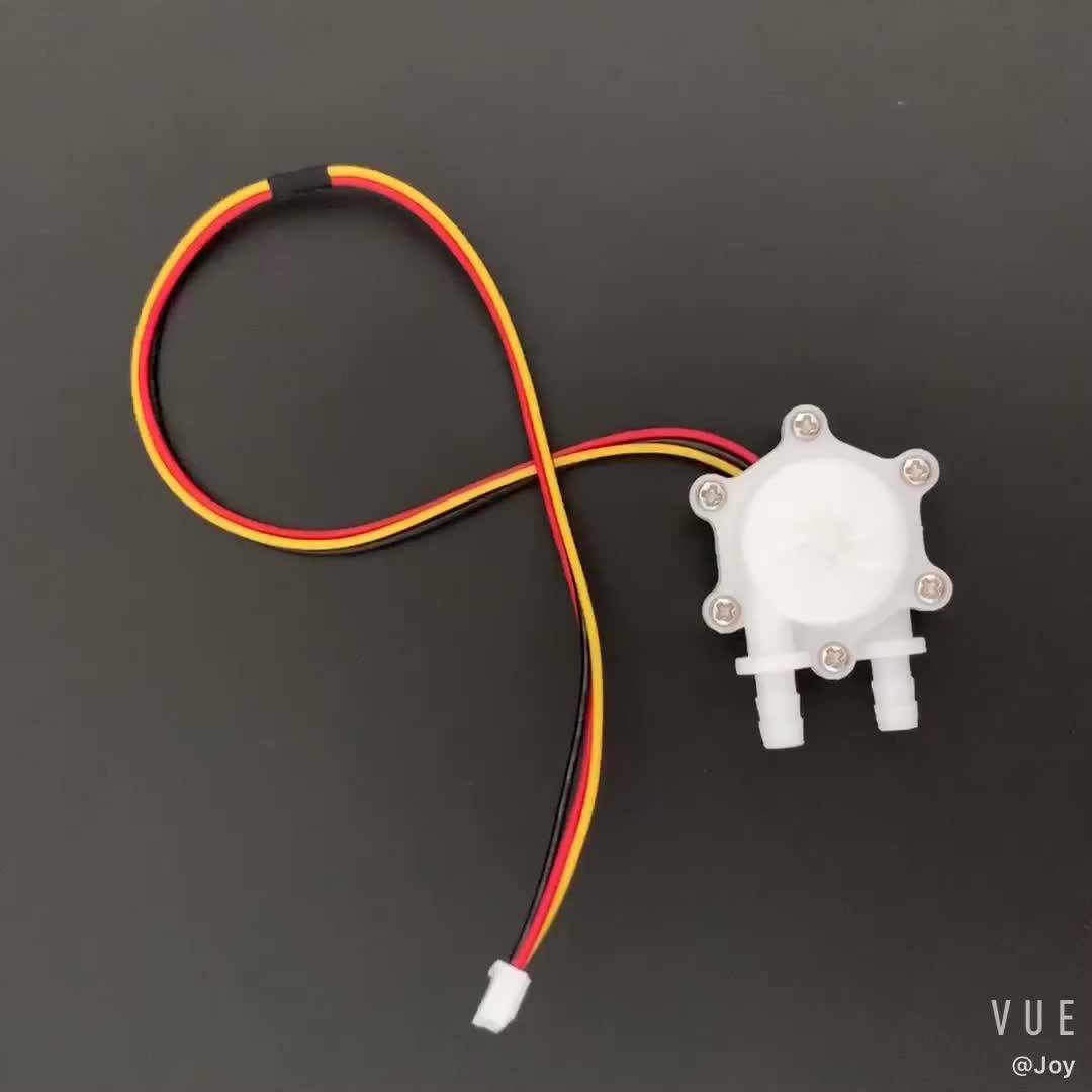 Od6mm" 0.15~3l/min Pom U Shape Micro Water Flow Rate Sensor For Coffee ...
