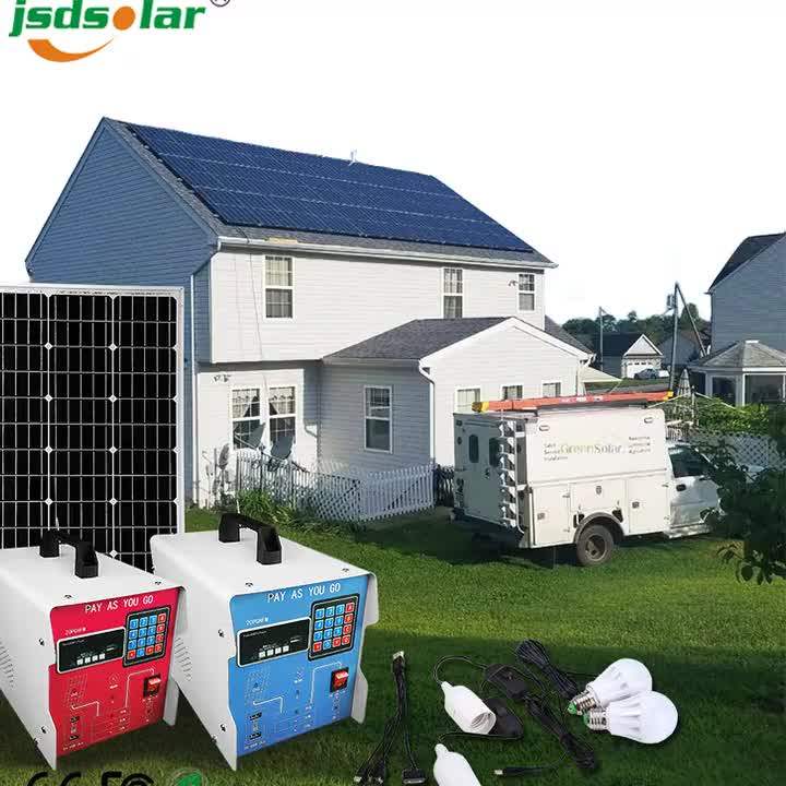 Portable House Solar Energy Systems 12v 300w Mini For Lighting - Buy ...