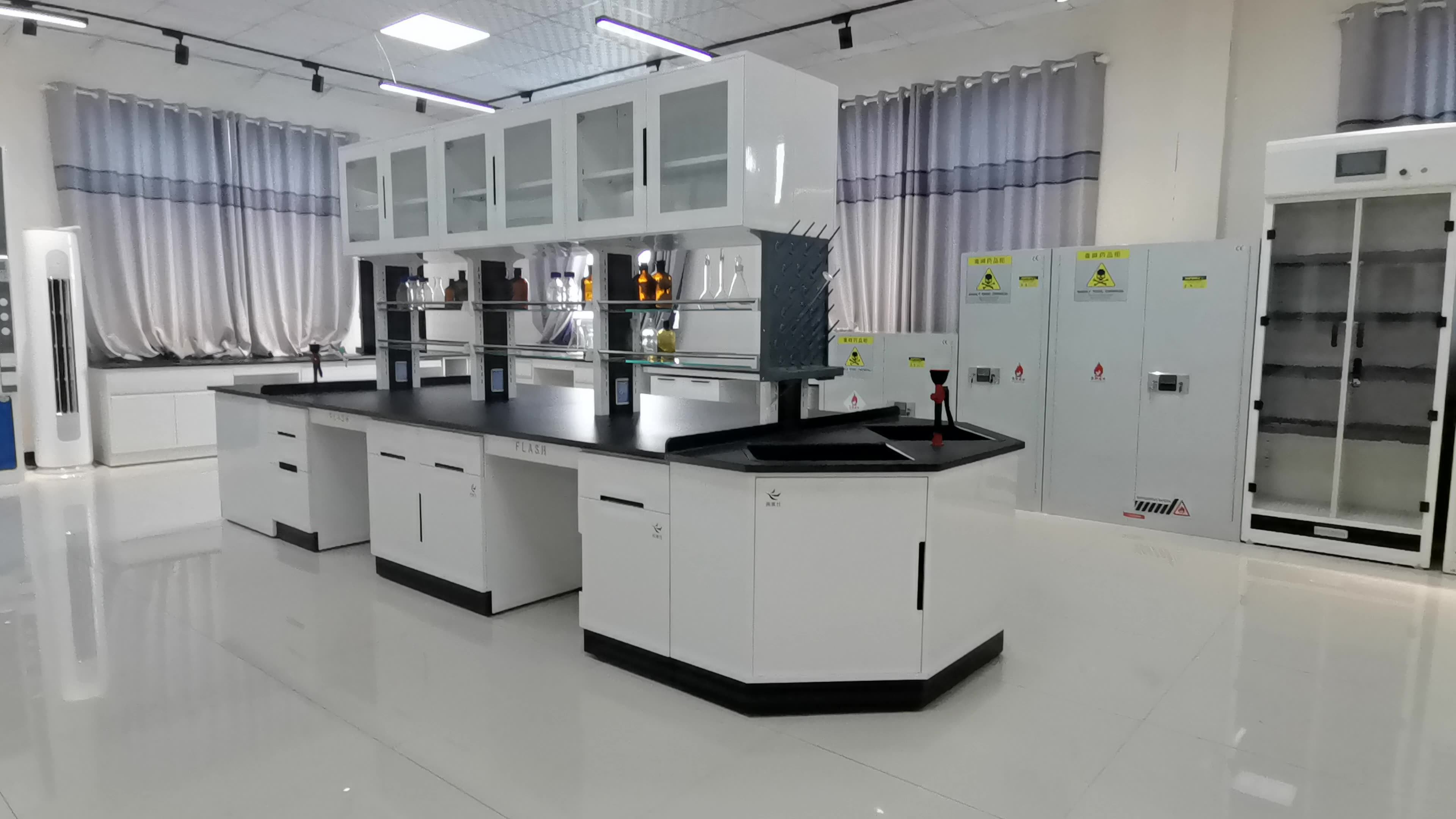 Laboratory Furniture Chemical Resistant Island Bench Laboratory ...