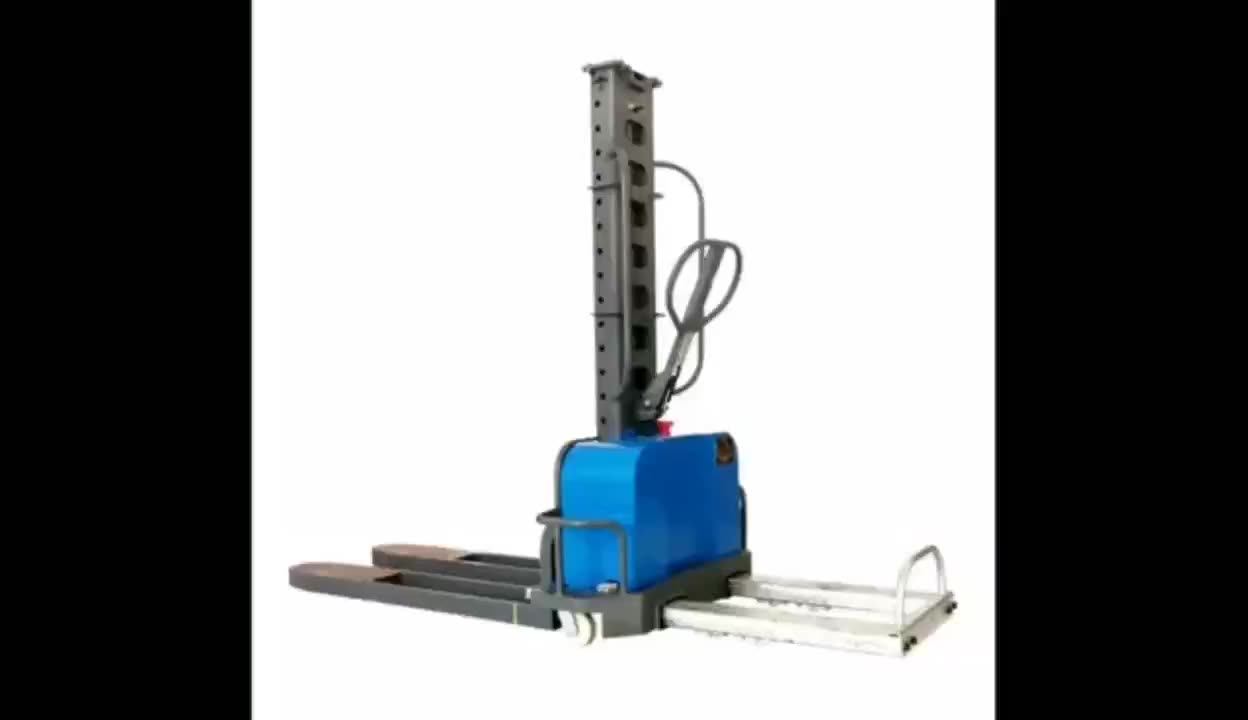 500kg 700kg Lithium Battery Self-lifting Pallet Loader Semi Electric ...