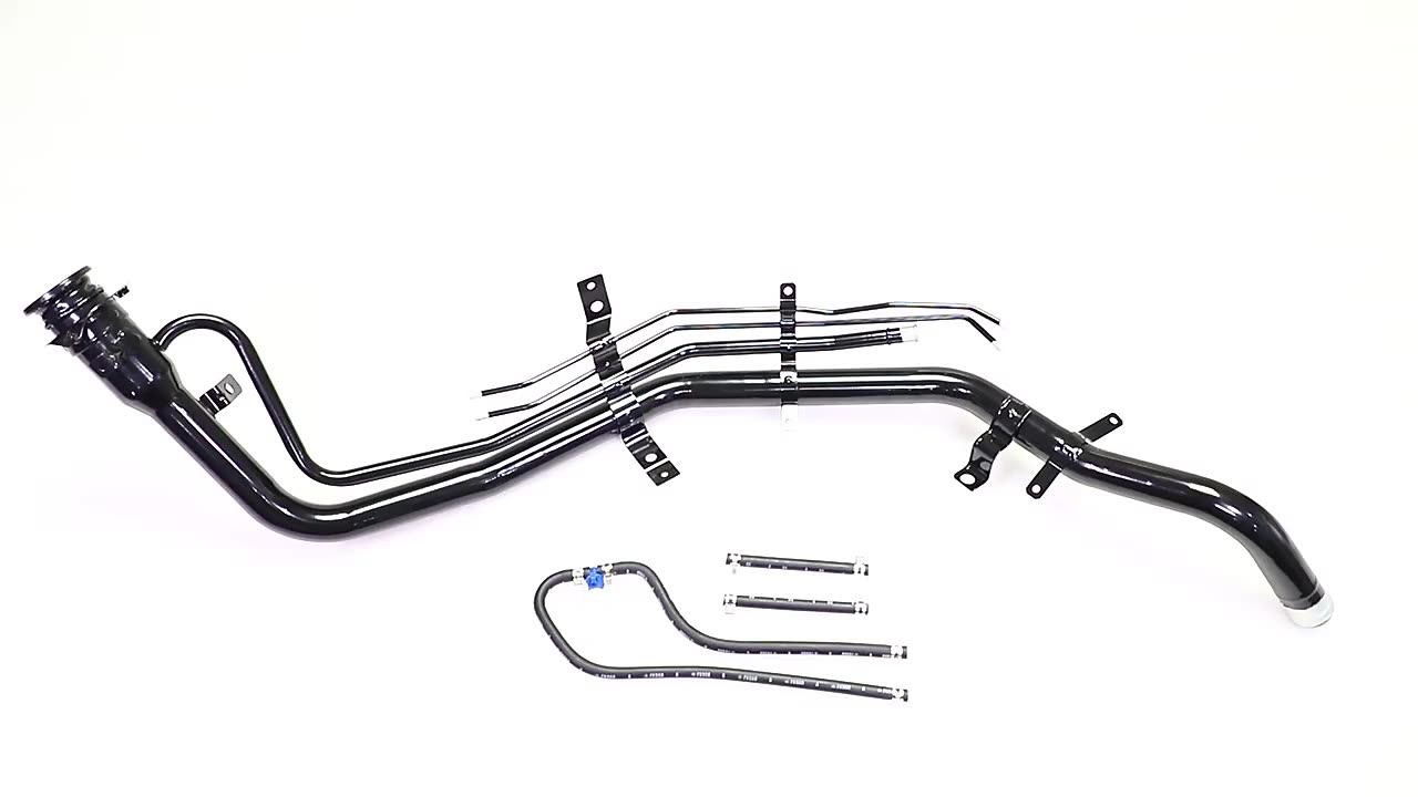 Kowze Intercooler Hose Oil Cooler Return Feed Pressure Hose Water Pipe ...