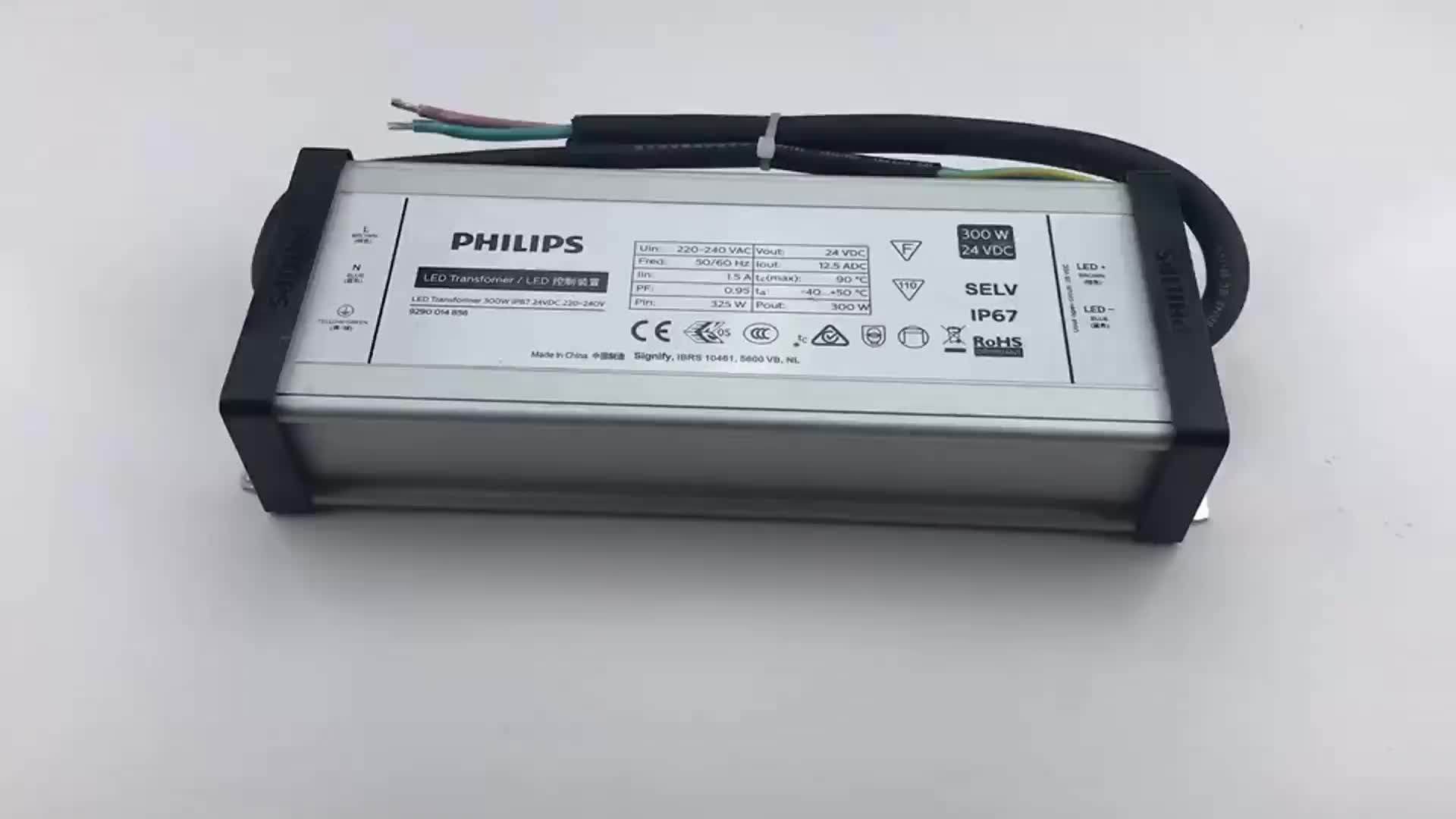 Philips Led Transformer 300w Ip67 24vdc 220-240v - Buy Led Transformer ...