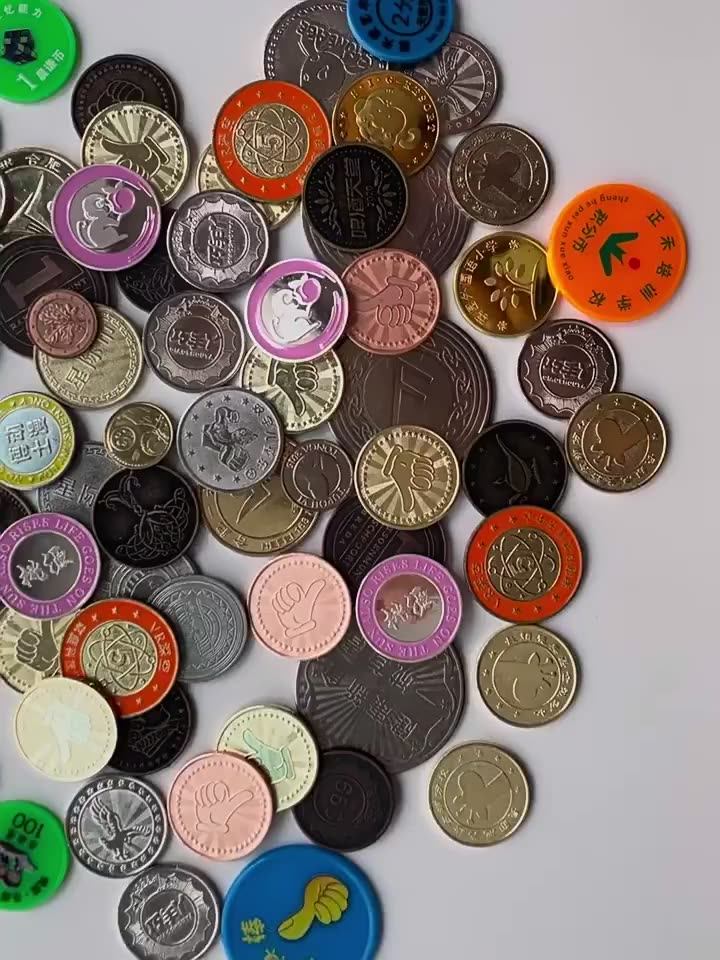 Custom Metal Arcade Game Coins Dry Cleaner Washing Machine Diy Token 3 ...