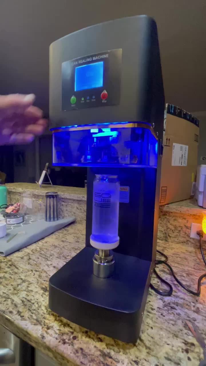 Custom Logo Plastic Pet Can 330ml 500ml Beverage Bottle Transparent Pet ...