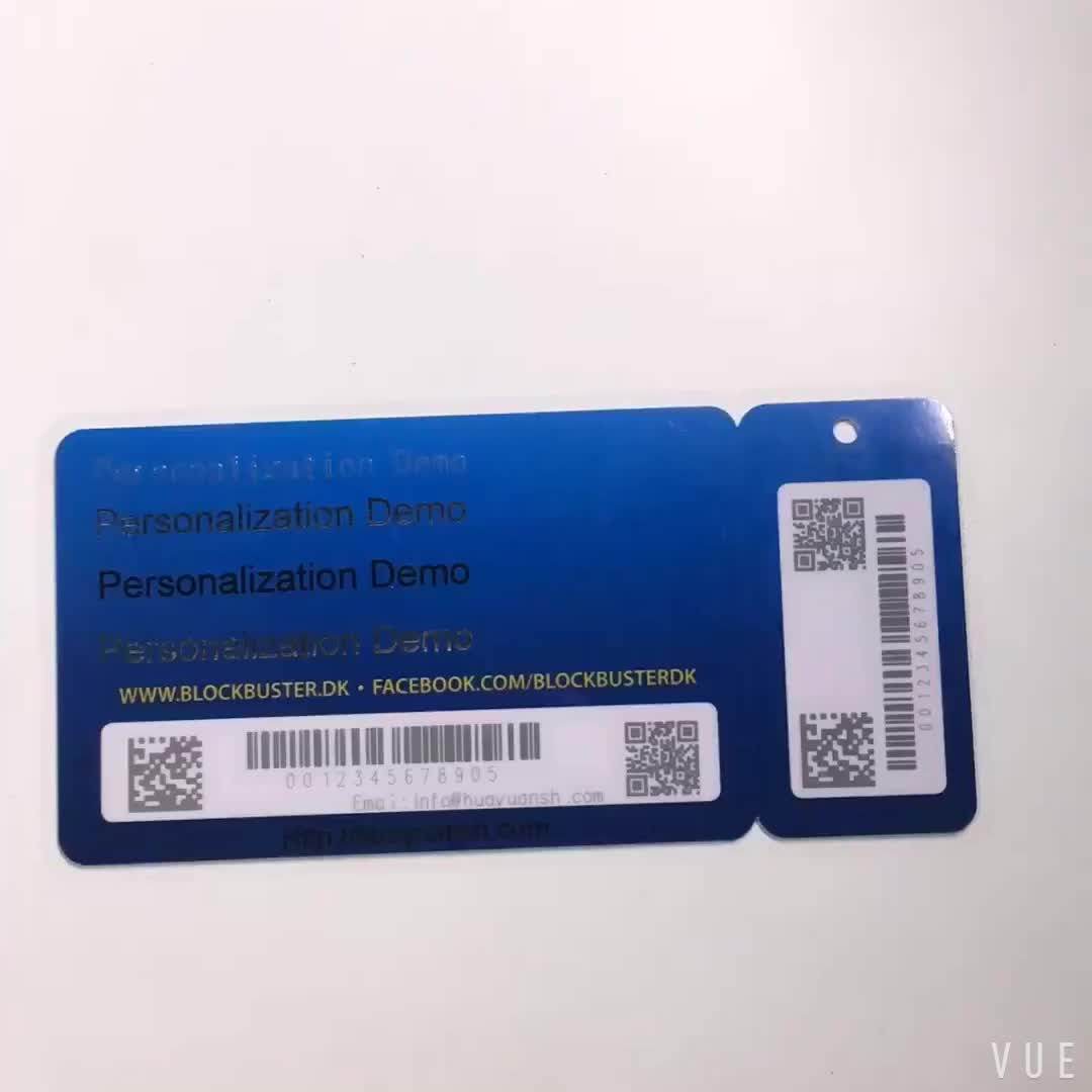 7 Byte Uid Rfid 13.56 Mhz Pvc Bar Code Printing Mifare Classic 4k Card ...