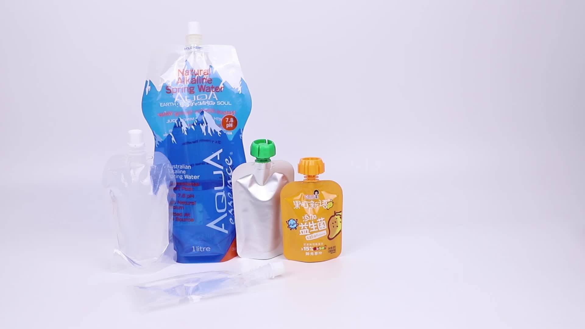 Plastic Liquid Packaging Bag Washing Powder Laundry Detergent Spout ...