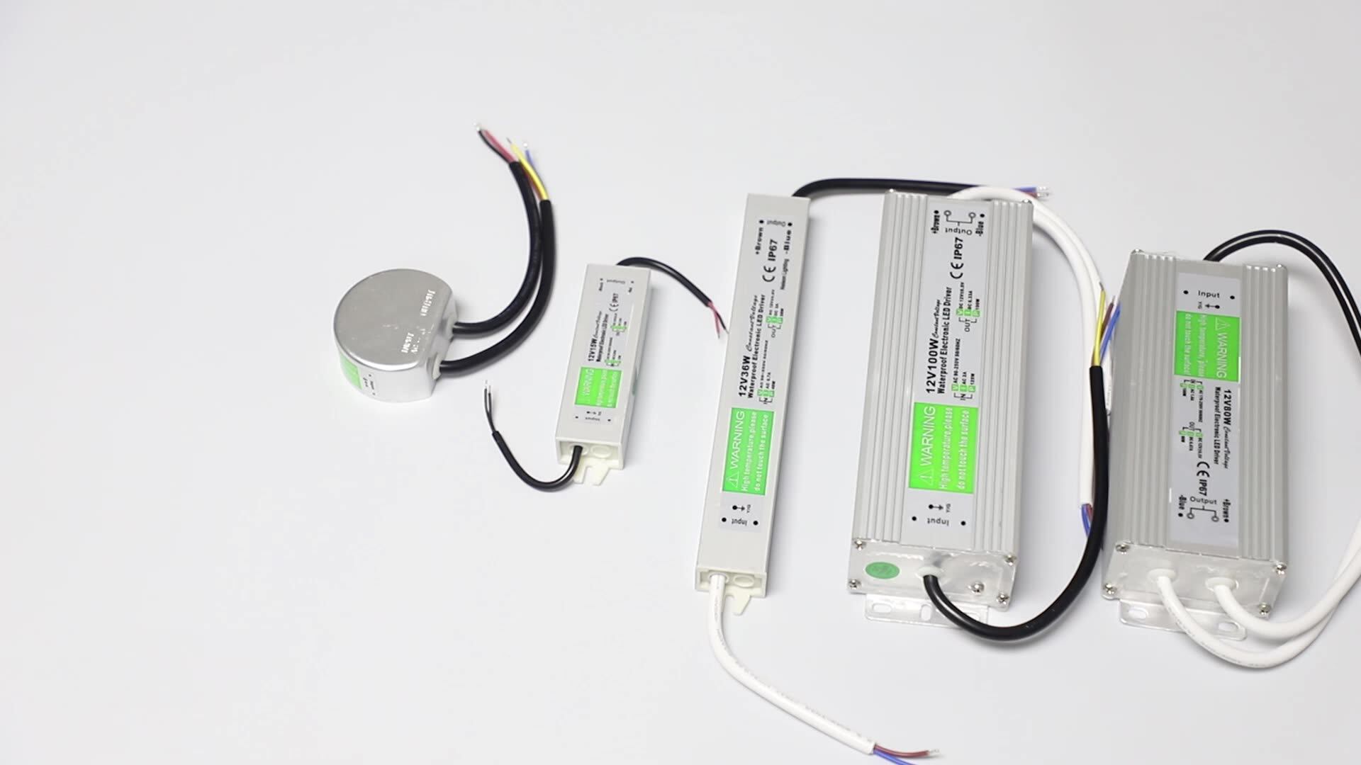 36w 12v 24v 3a Ip67 Waterproof Power Supply For Led Light Or Led Strip ...