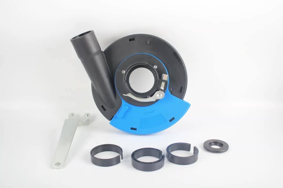 125mm 180mm Plastic Dust Shroud Dust Collector For Hand Cutting Machine ...