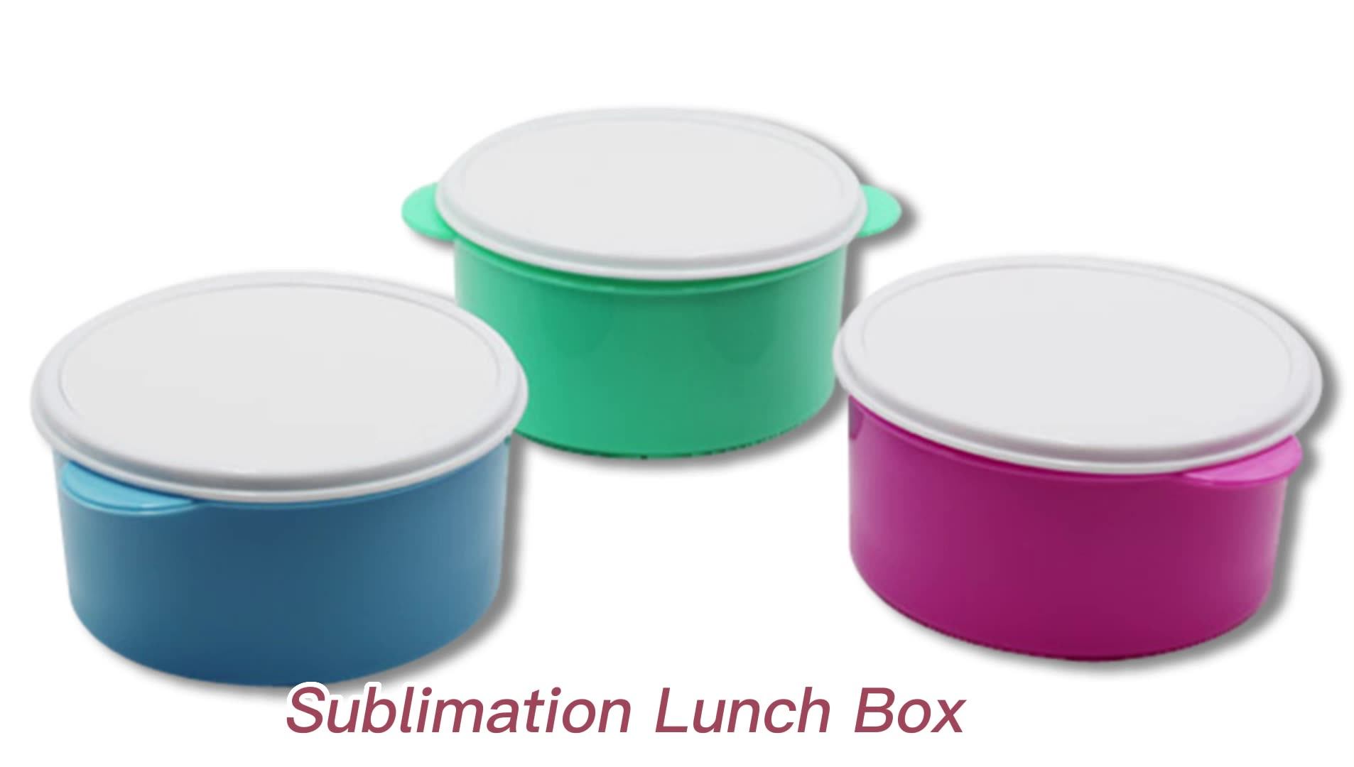 Prosub Wholesale Plastic Sublimation Blanks Kids Bento Lunch Boxes ...
