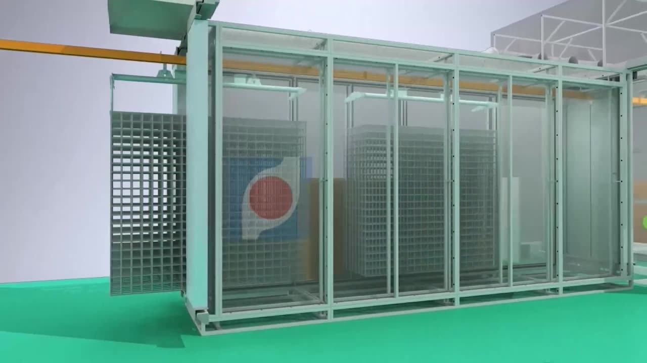 Automatic Pvc Dip Powder Coating Line Powder Dip Coating Painting ...