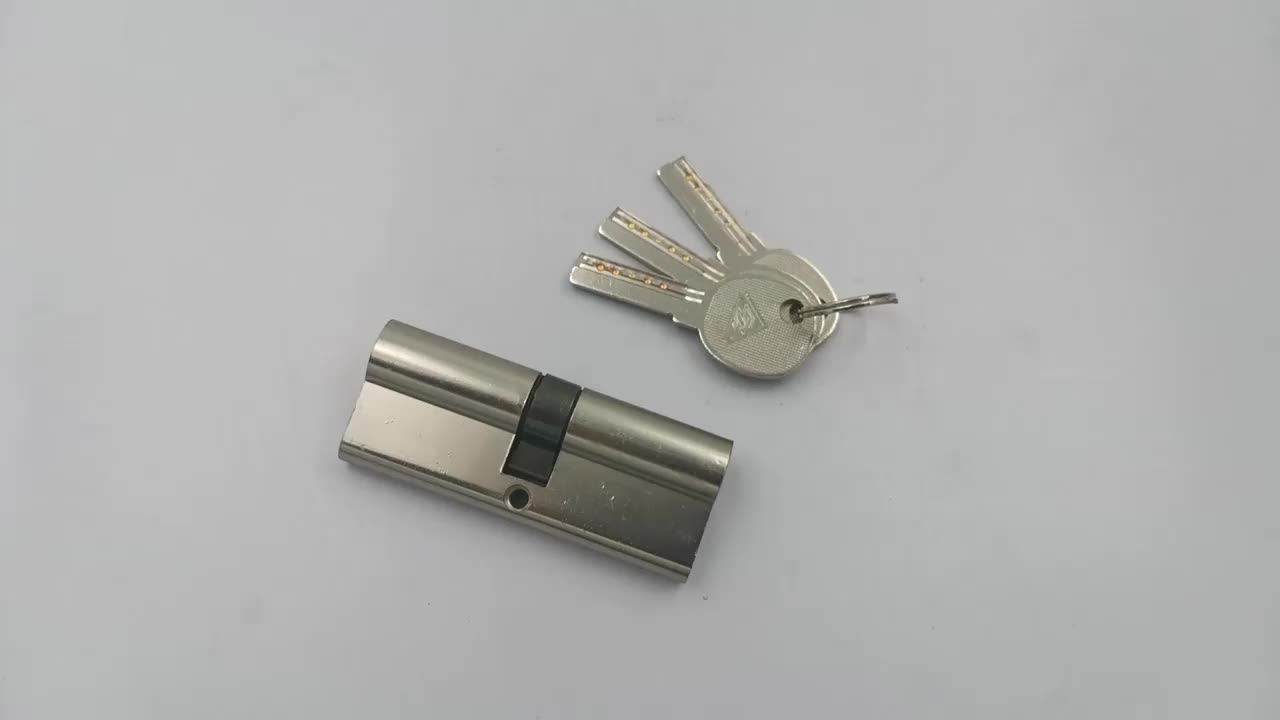 Cheap Price 80mm Double Opened Door Lock Cylinder Euro Double Turn Zinc ...