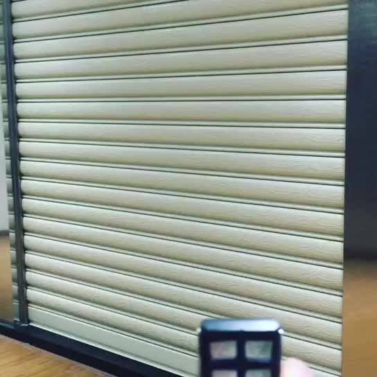 Industrial Automatic Residential Galvanized Steel Horizontal Roll Up ...