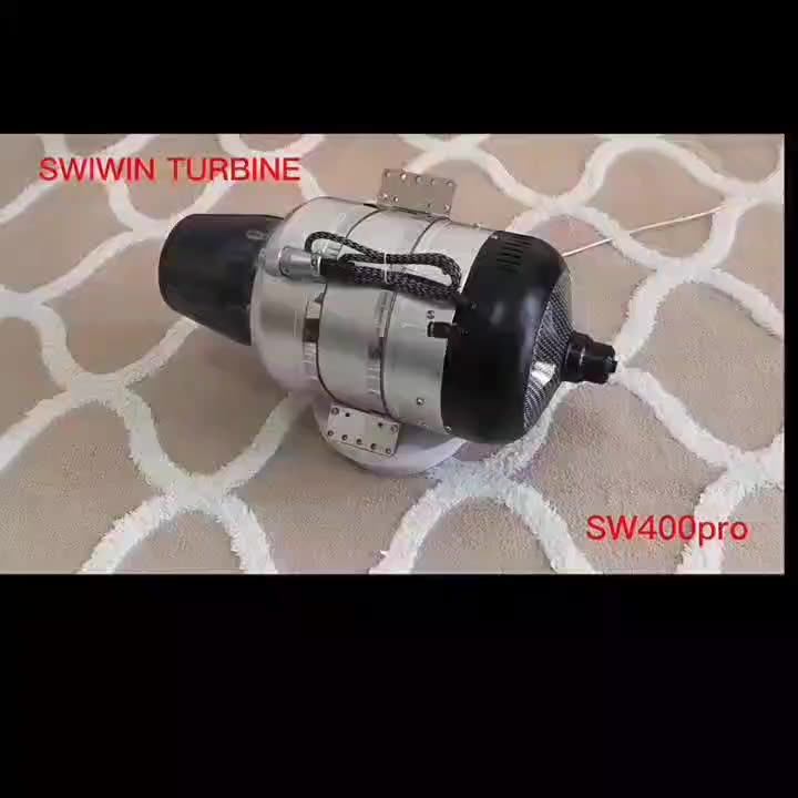 Swiwin Sw400pro Big Thrust 40kg Brushless Turbine Engine Jet Turbojet ...