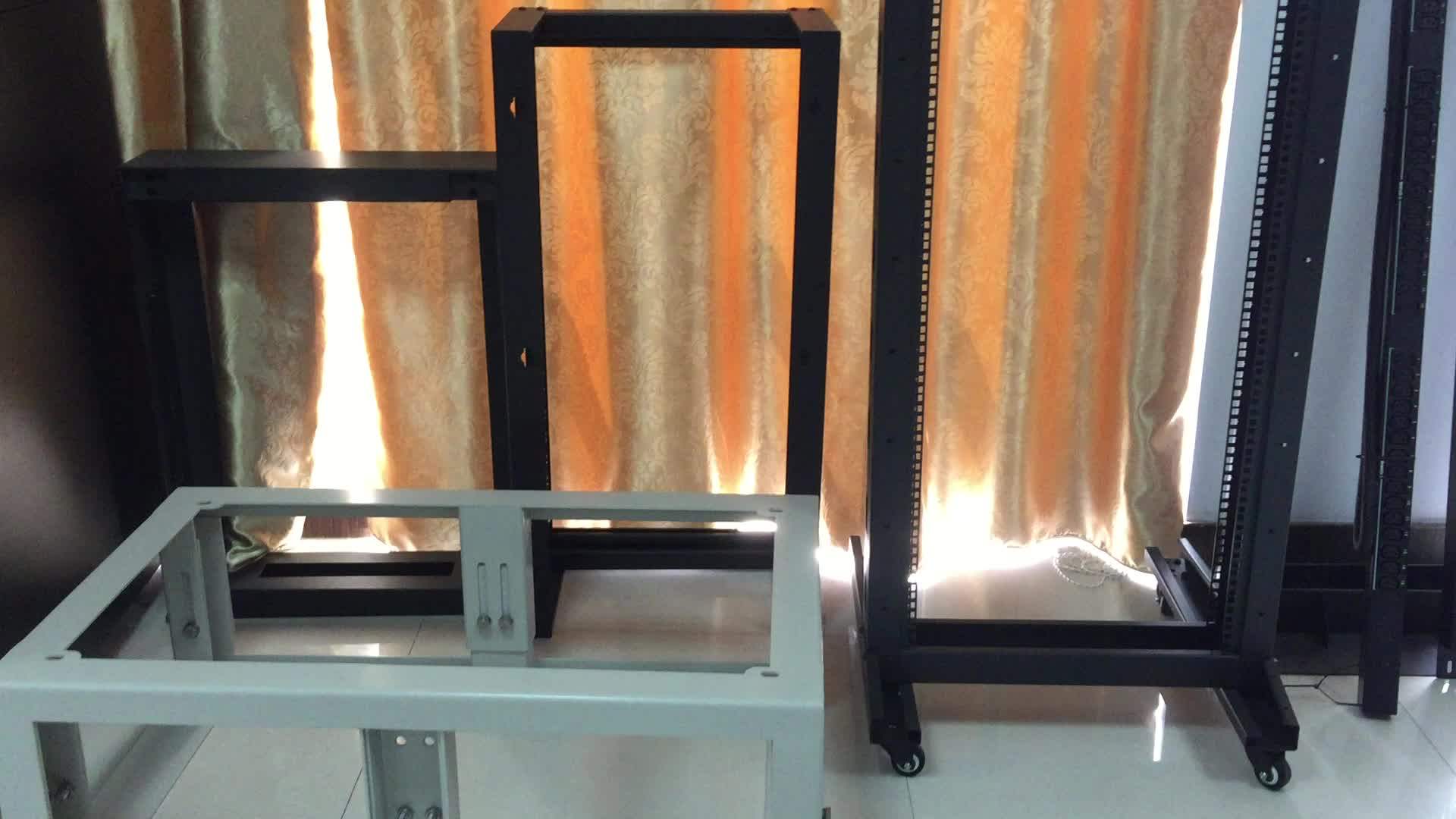 Factory Custom-code 19 Inch Spcc Standard Data Open Frame Rack - Buy 19 ...