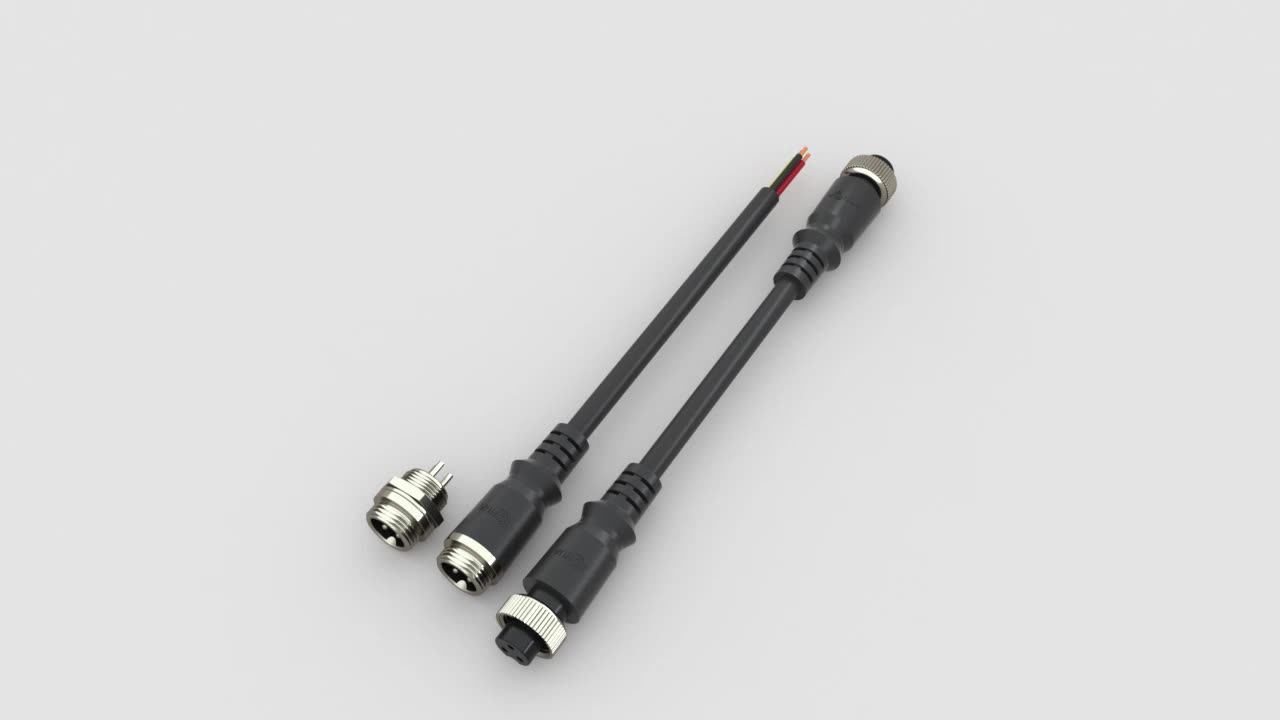 Aohua Waterproof Cable Plug 4 Pin Aviation Connector - Buy 4 Pin ...