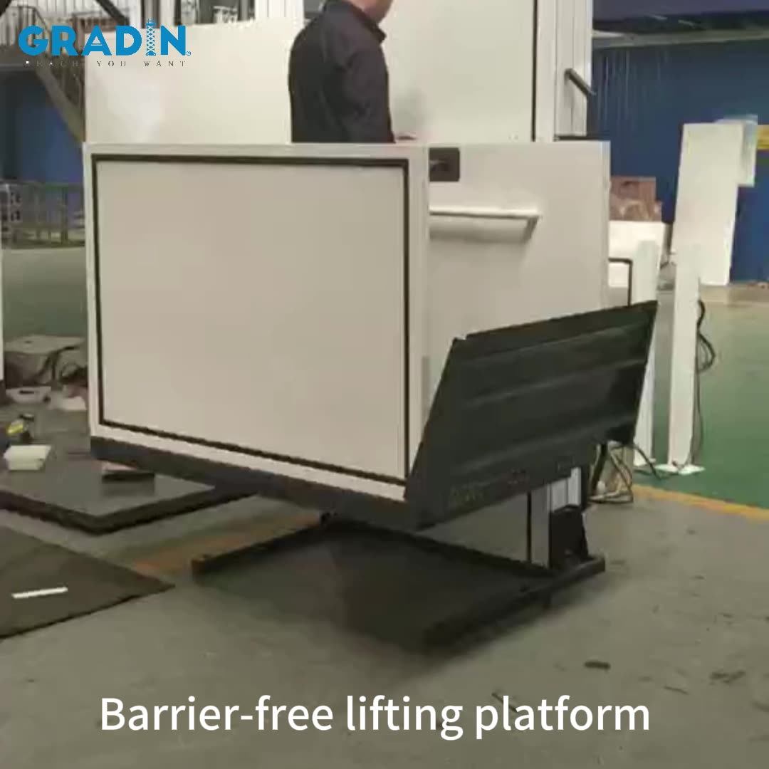 Compact Indoor And Outdoor Wheelchair Elevator With High Quality ...