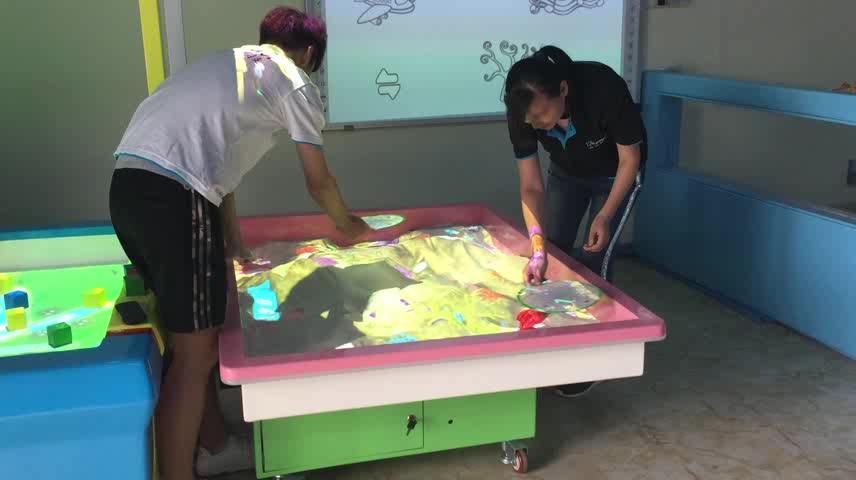 Kids Playground Magic Game Machine 3d Projection Sand Table With ...