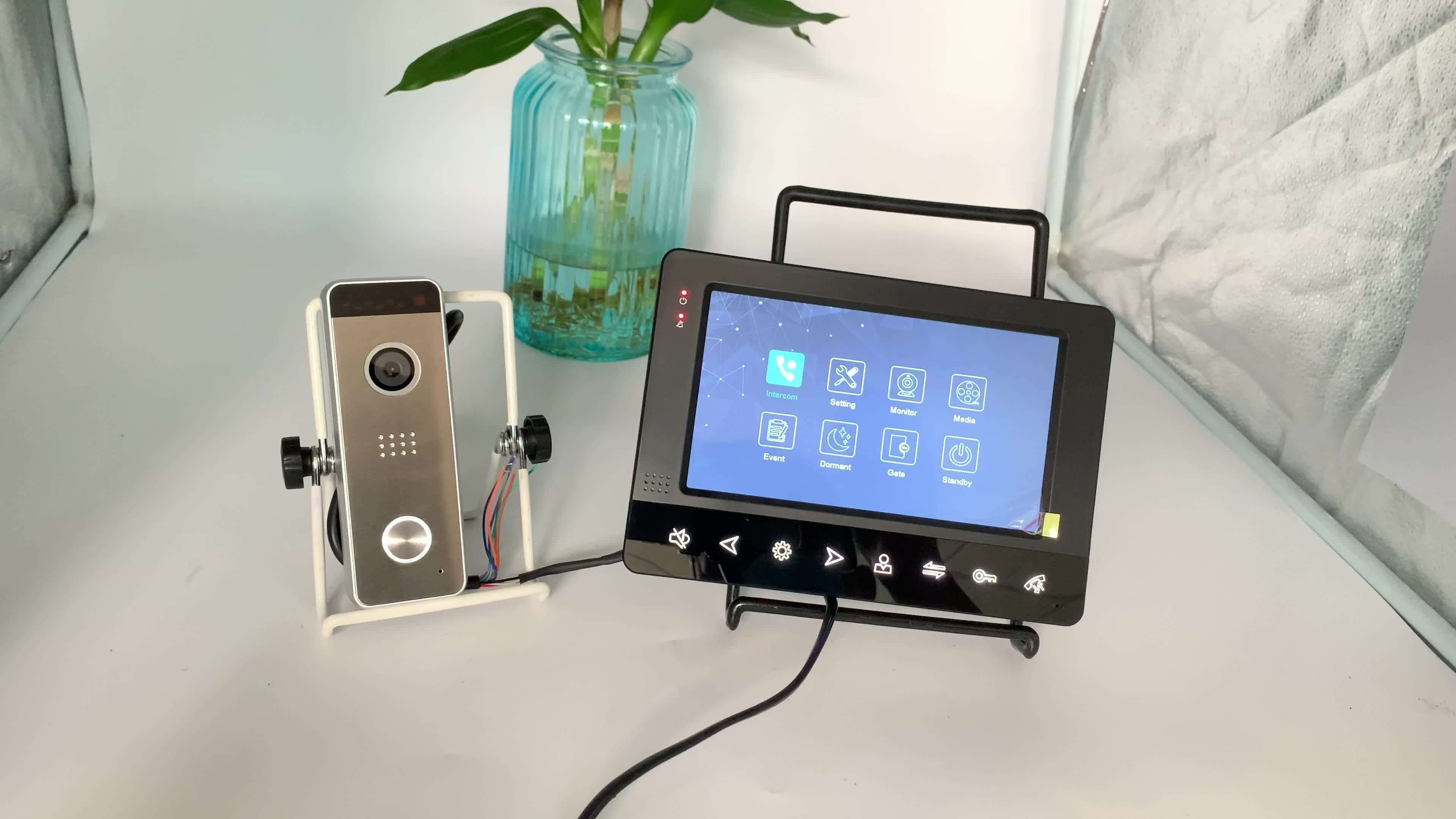 7inch Video Door Phone Intercom System Domofon With Motion Detection ...